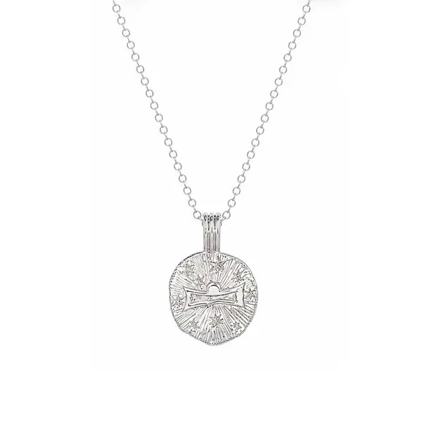 ZOË & MORGAN Sun In Libra Necklace Sterling