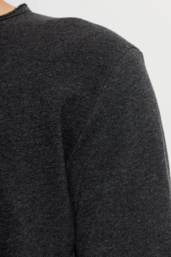 American Vintage T-shirt With Raw Edges