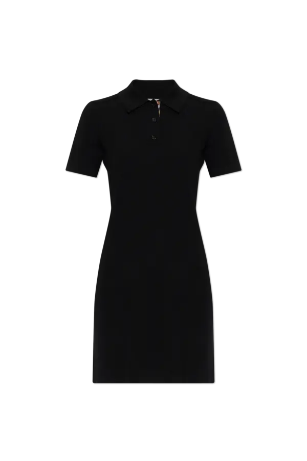 Burberry Wool Dress ‘magnolia - Black
