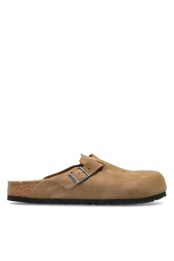 BIRKENSTOCK Boston Bs Slides - Beige