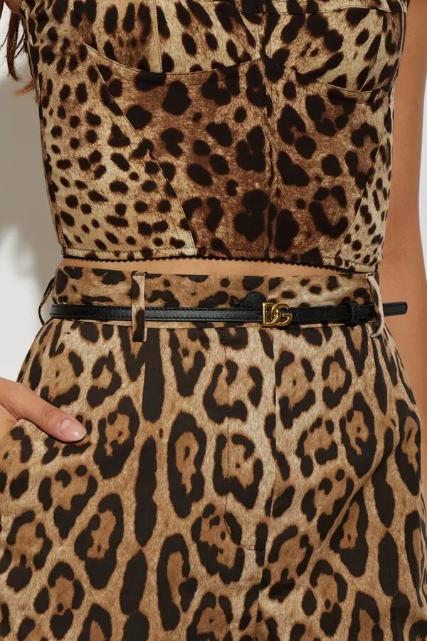 Dolce & Gabbana Leather Belt