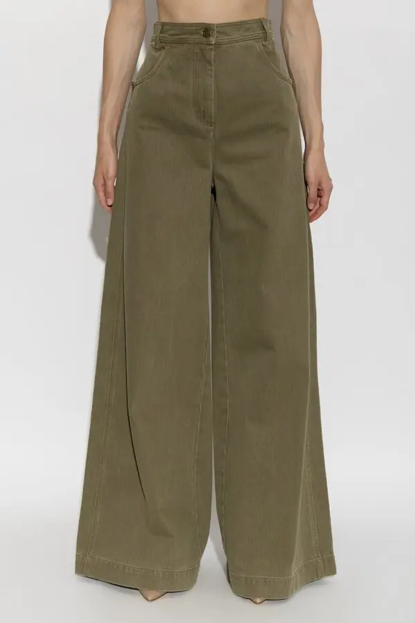 Max Mara Alamaro' High-waist Bootcut Jeans