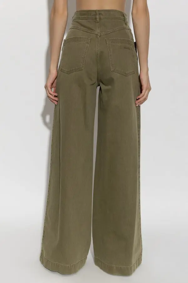 Max Mara Alamaro' High-waist Bootcut Jeans