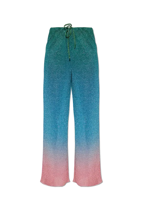 Oseree Trousers With Lurex Thread
