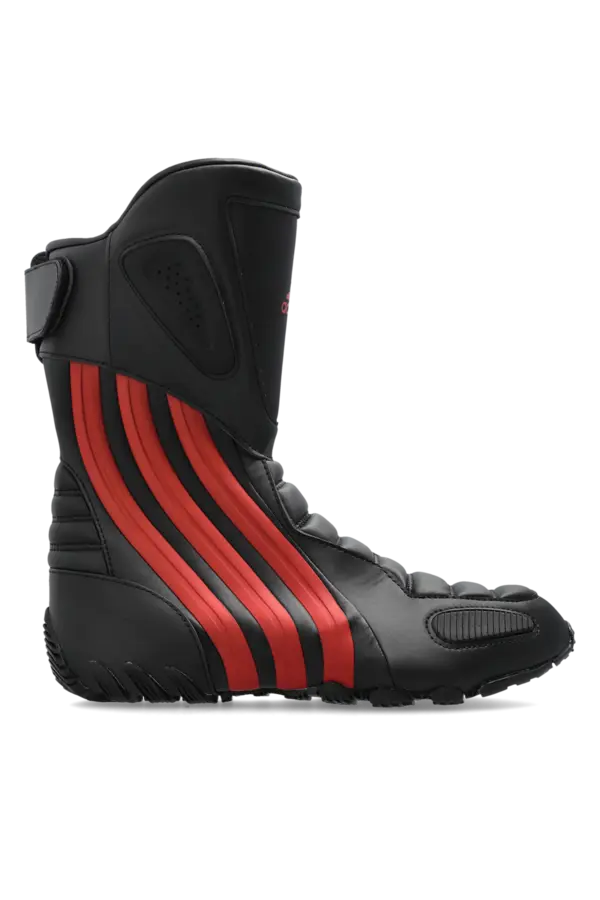 ADIDAS ORIGINALS Ghost Moto Mid' Leather Ankle-high Sports Shoes - Black