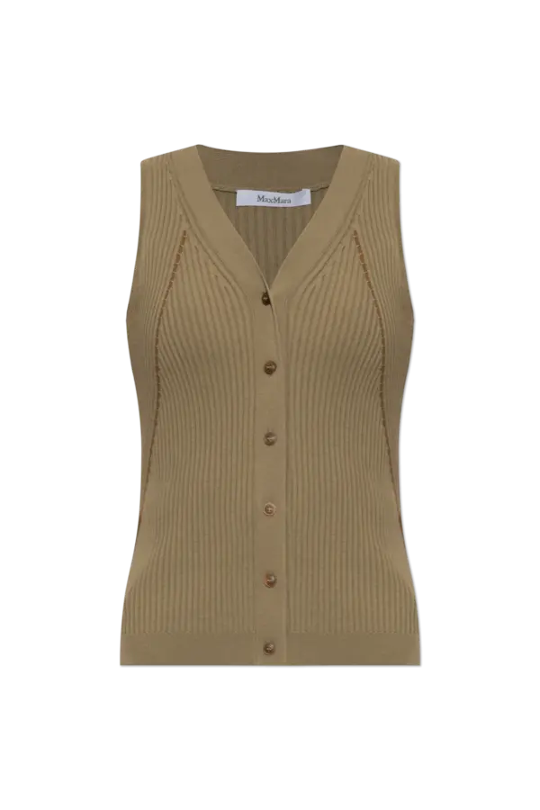 Max Mara Fiorire" Vest