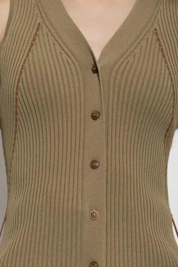Max Mara Fiorire" Vest