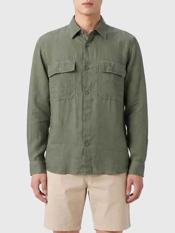 120% Lino T-shirt - Kaki