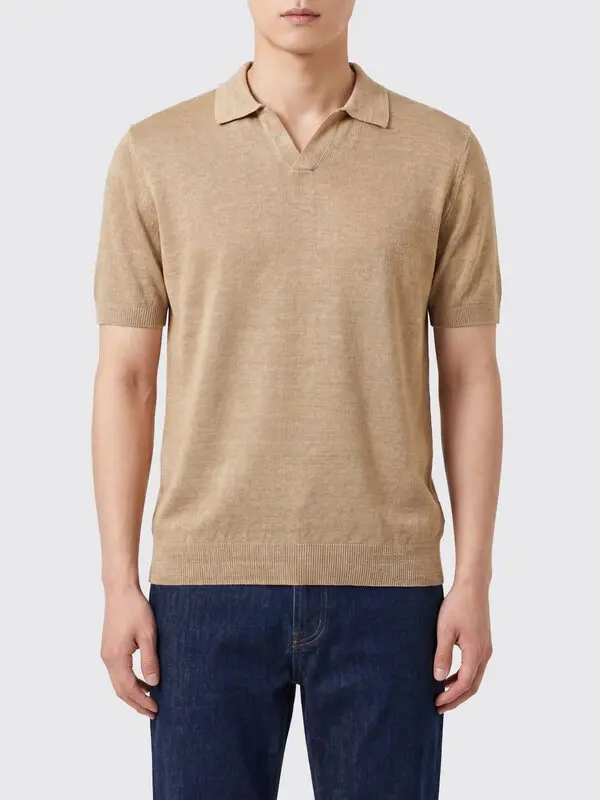 120% Lino T-shirt - Sand