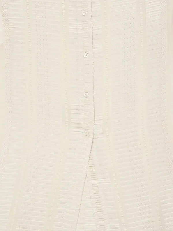 Zeus+dione Silk Shirt Dress