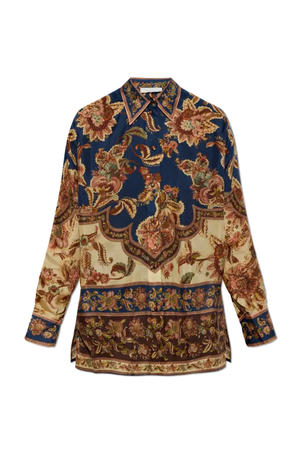 Zimmermann Silk Shirt With Print