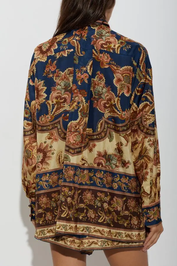 Zimmermann Silk Shirt With Print