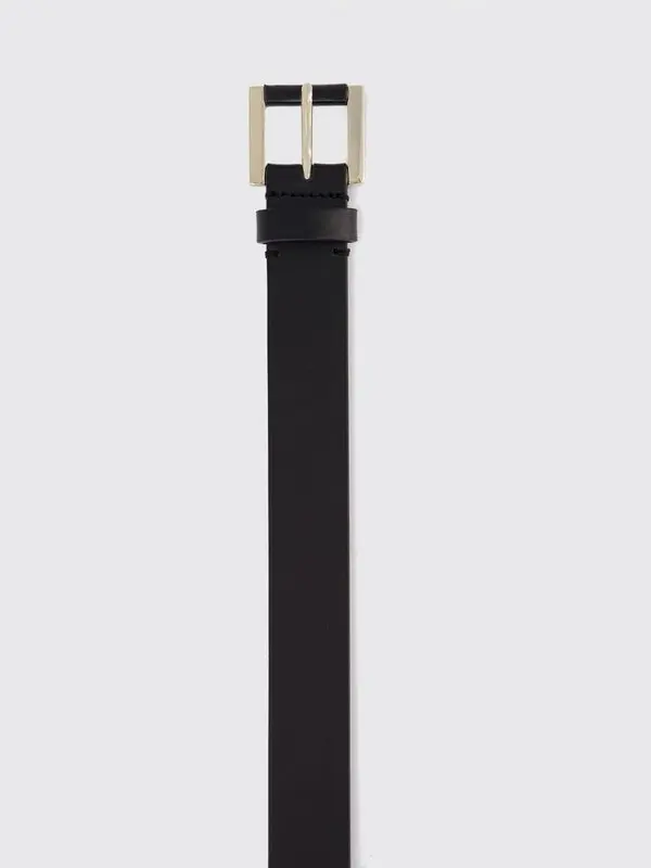 TOM FORD Adjustable Leather Belt With Buckle And Embroidery
