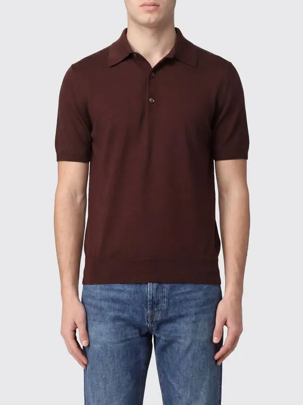 TOM FORD Polo Shirt - Cocoa