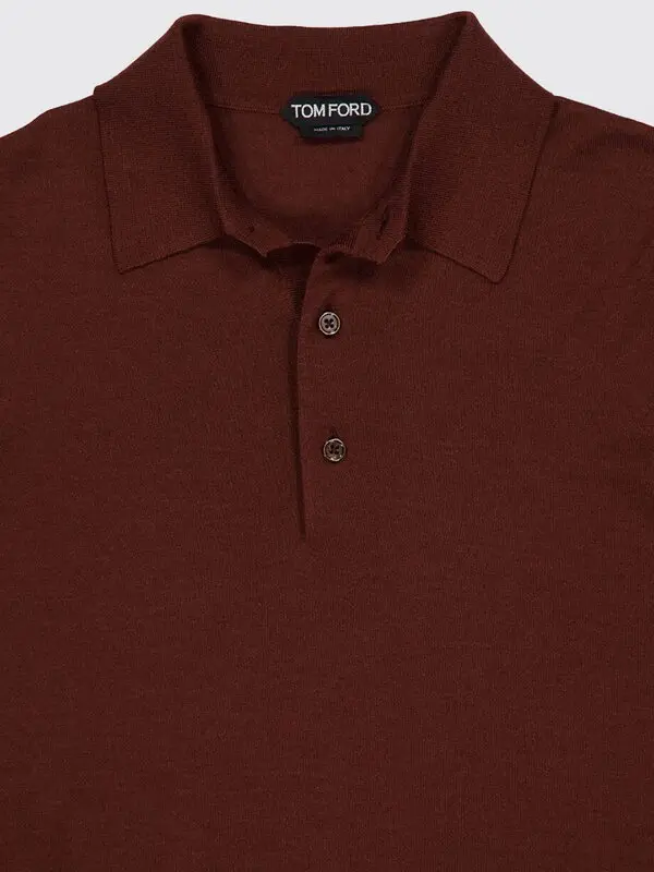 TOM FORD Polo Shirt - Cocoa