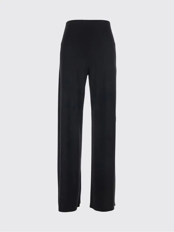 Norma Kamali High-waisted Stretch Jersey Trousers