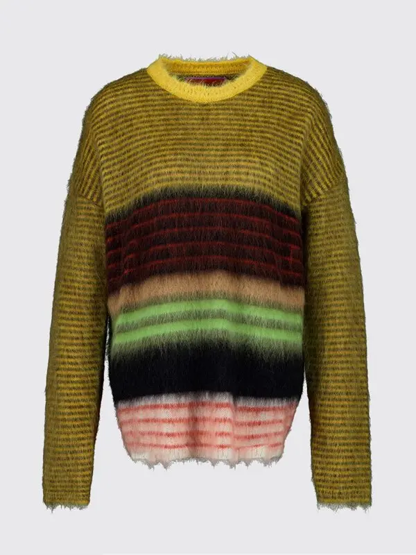 La DoubleJ Striped Wool And Mohair Sweater
