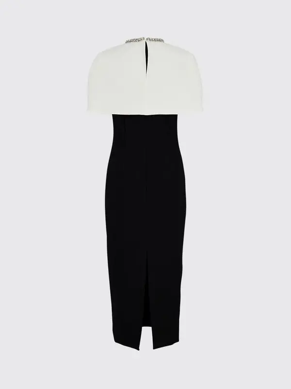 Roland Mouret Cape Effect Midi Dress