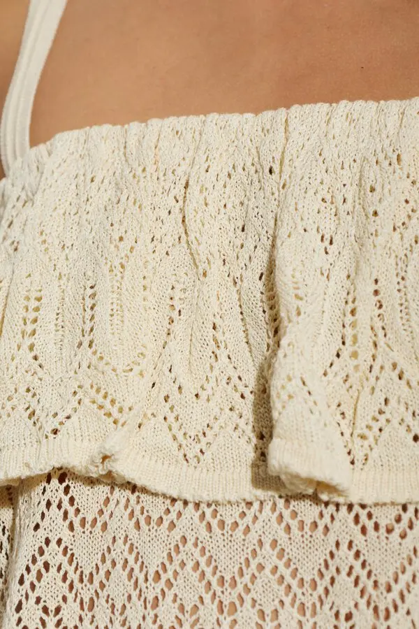 Zimmermann Crochet Tank Top