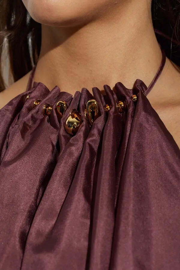 Zimmermann Silk Top With Appliqués