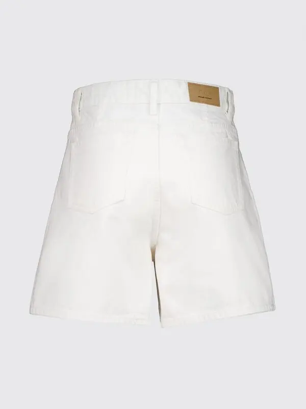 AMI Paris Cotton Denim Shorts