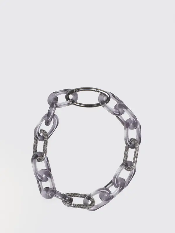 Fabiana Filippi Resin And Metal Choker Necklace