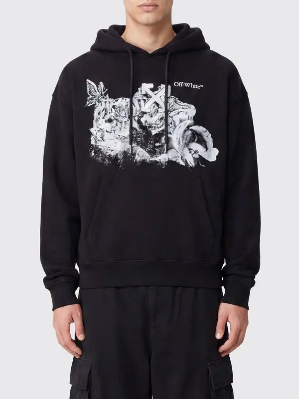 Off-White Graphic Print Hoodie