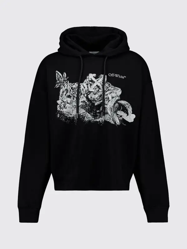 Off-White Graphic Print Hoodie