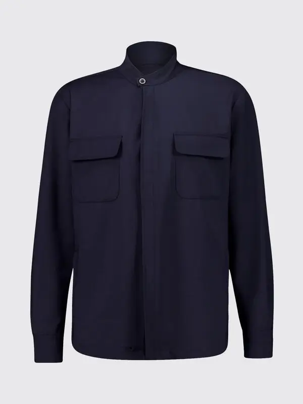 Boglioli Wool Blend Shirt Jacket