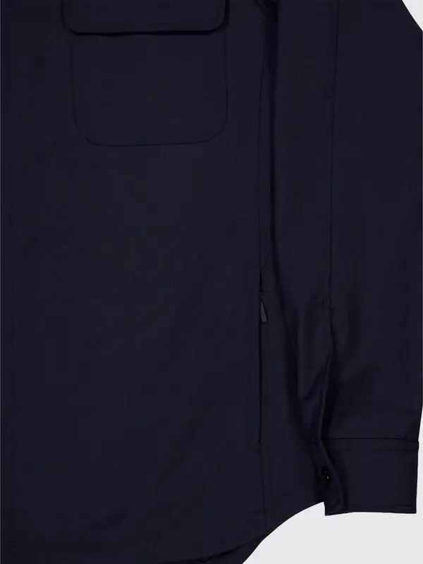 Boglioli Wool Blend Shirt Jacket