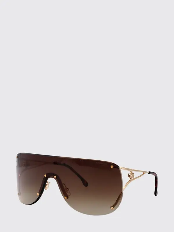 Carrera Eyewear Metal Aviator Sunglasses With Amber Lenses And Logo - Brown