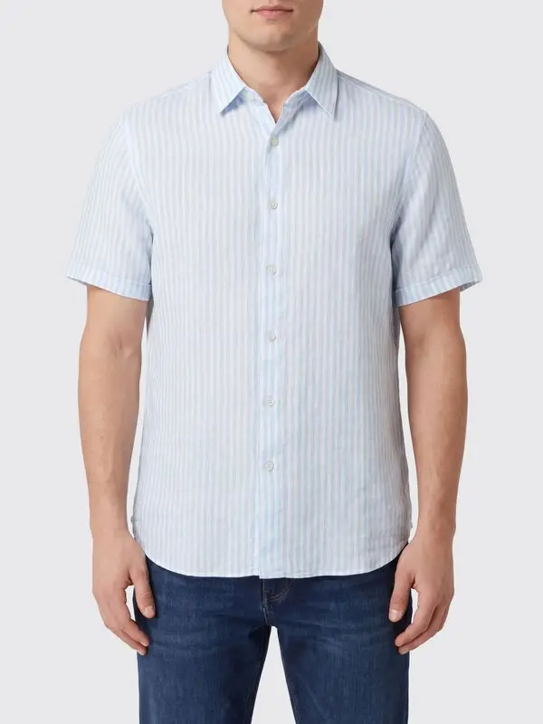 120% Lino Shirt - Blue
