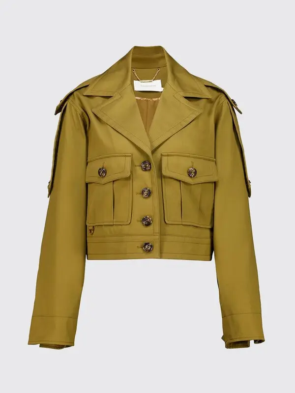 Zimmermann Cropped Utility Jacket