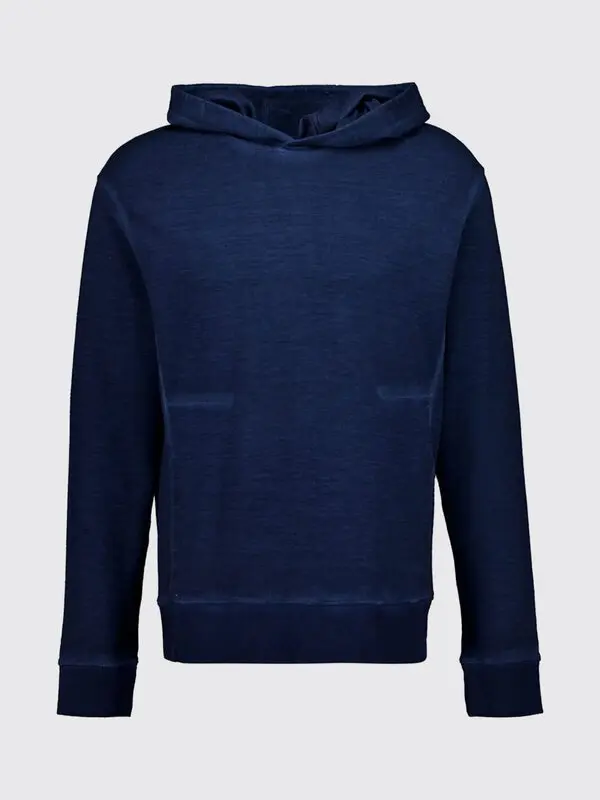120% Lino Linen Hooded Sweatshirt