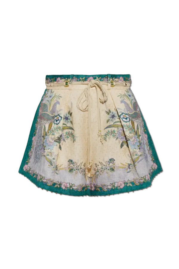 Zimmermann High-waisted Shorts