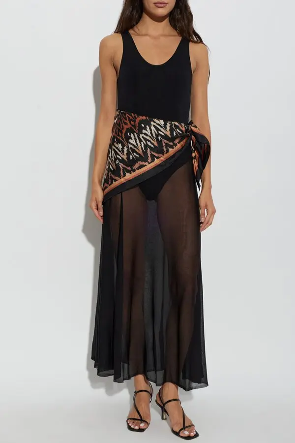Zimmermann Dress With Built-in Bodysuit