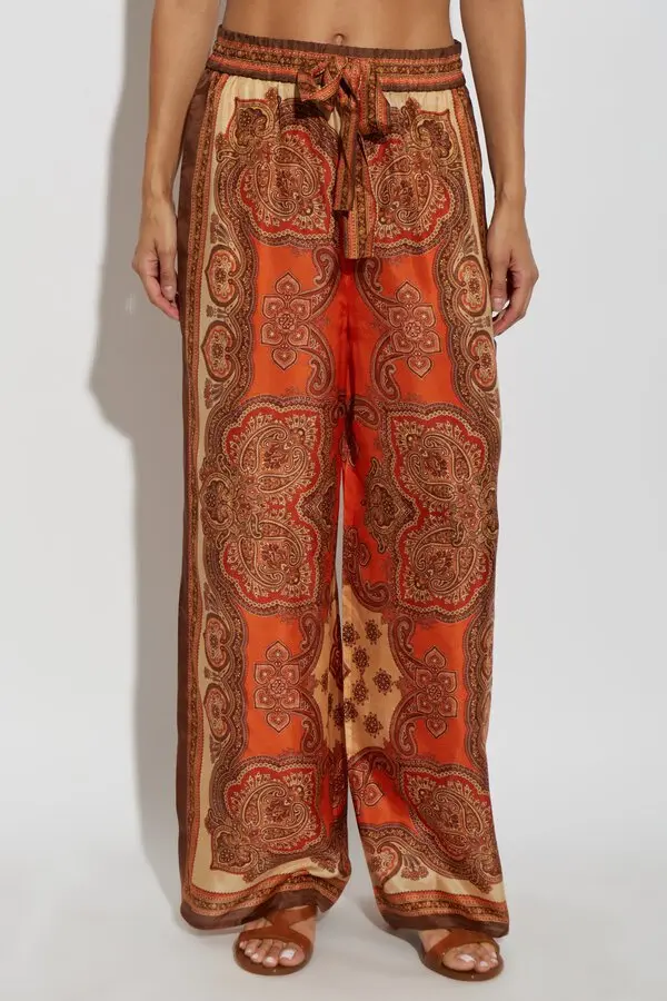 Zimmermann Silk Wide-leg Pants