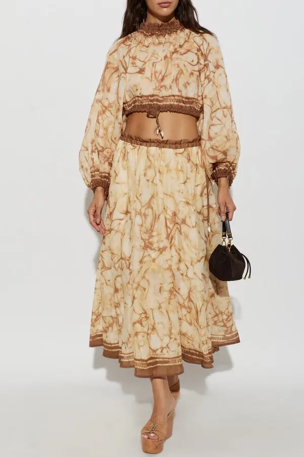 Zimmermann Printed Skirt
