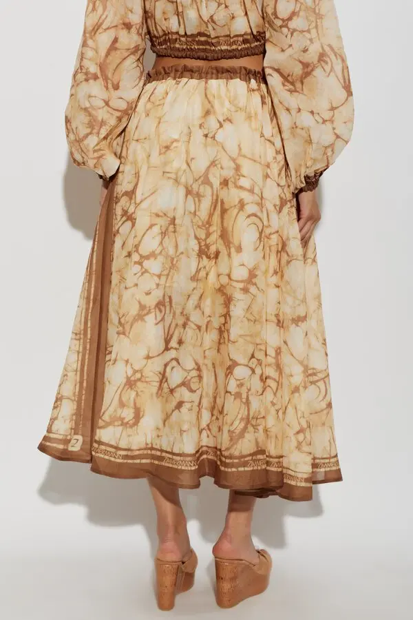 Zimmermann Printed Skirt