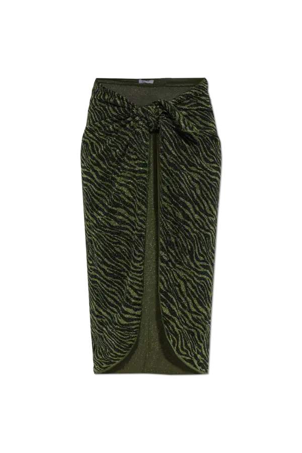 Oseree Pareu With Lurex Thread