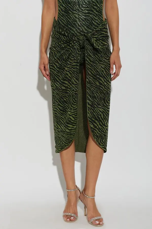 Oseree Pareu With Lurex Thread