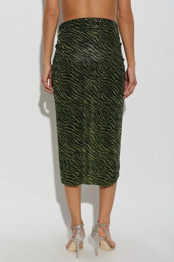 Oseree Pareu With Lurex Thread