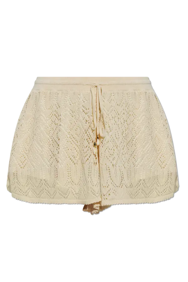Zimmermann Crochet Shorts