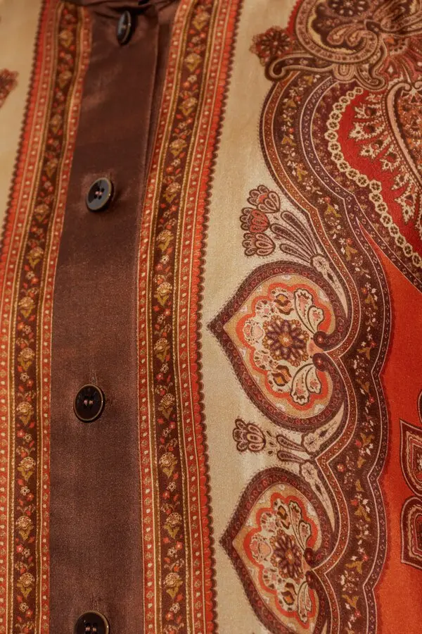 Zimmermann Silk Printed Shirt