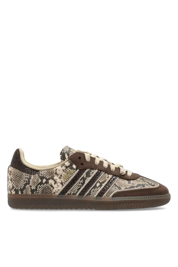ADIDAS ORIGINALS Samba Og Snakeskin Low Top Sneakers - Brown