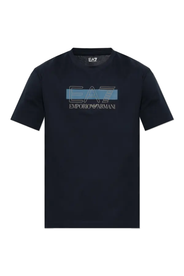 EA7 T-shirt With Printed Logo