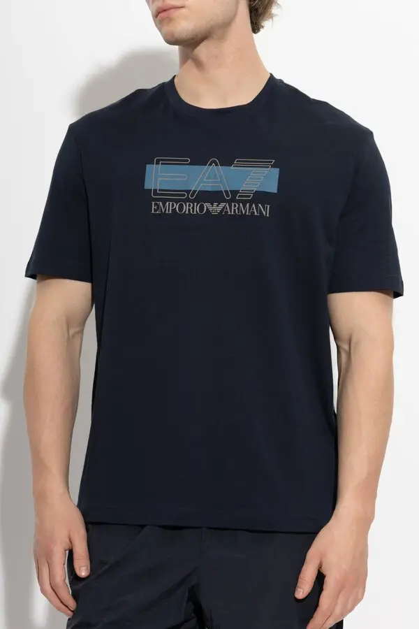EA7 T-shirt With Printed Logo