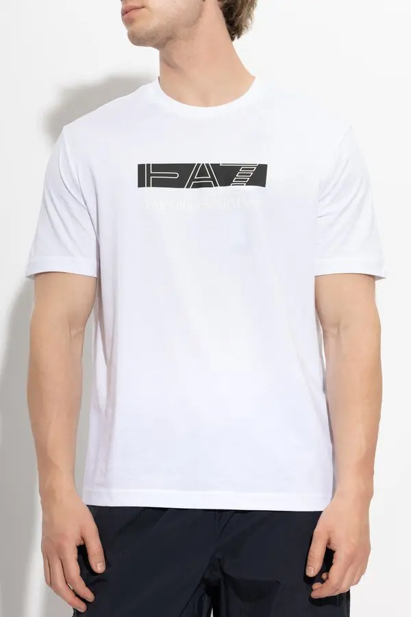 EA7 T-shirt With Printed Logo