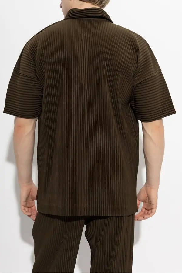 Issey Miyake Pleated Polo