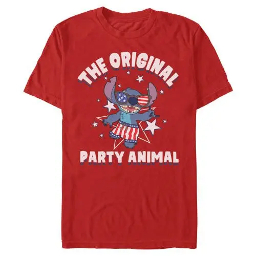 LILO & STITCH The Original Party Animal Graphic T-shirt
